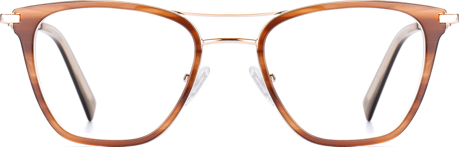 Alloy Square Glasses Frames Anti-blue Light Glasses | Fytoo Optical