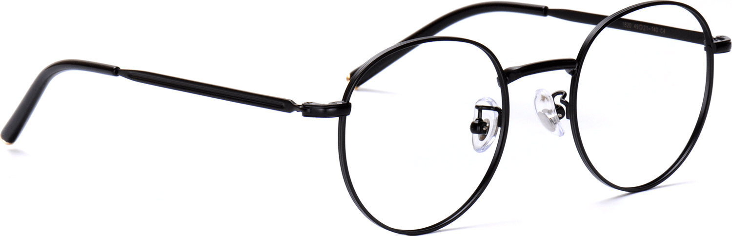 Titanium Full Rim Glasses, Round Shape Glass Frames | Fytoo Optical