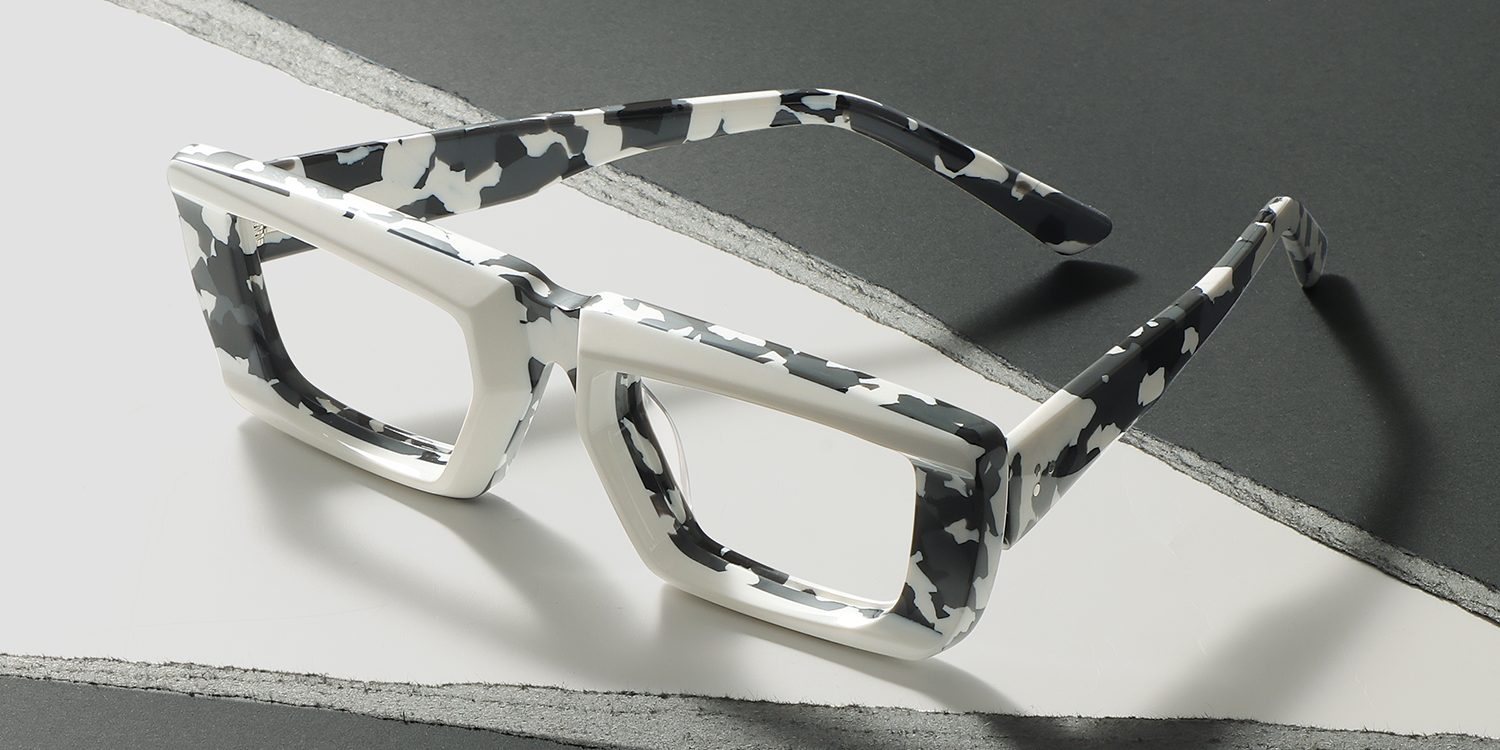 Casper Geometric Tortoiseshell Eyeglasses | Fytoo Optical