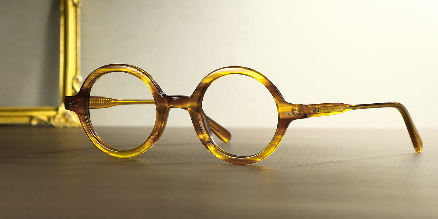 Ignatius Round Tortoiseshell Eyeglasses | Fytoo Optical