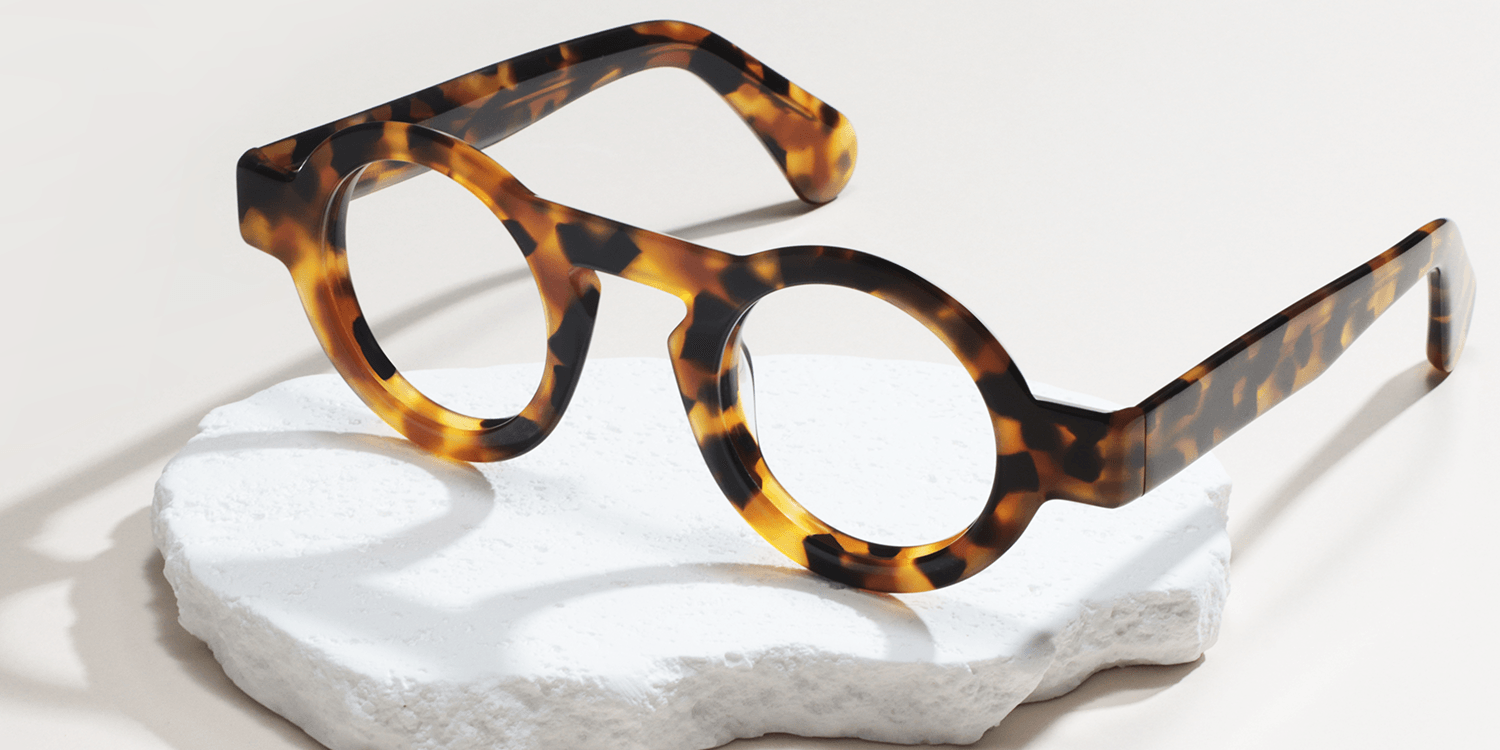 Milo Round Tortoiseshell Eyeglasses | Fytoo Optical