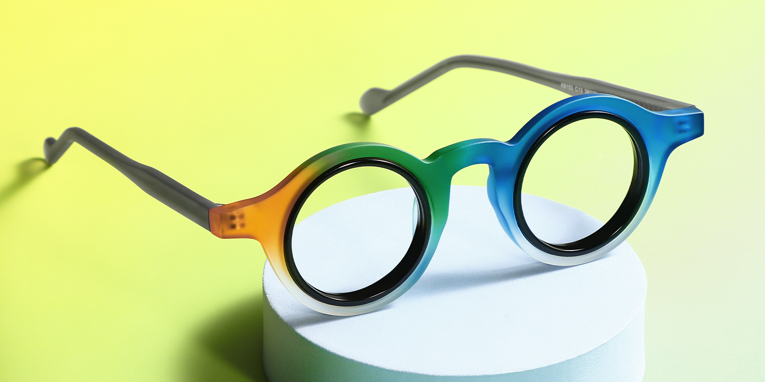 Millen Round Multicolour Eyeglasses | Fytoo Optical