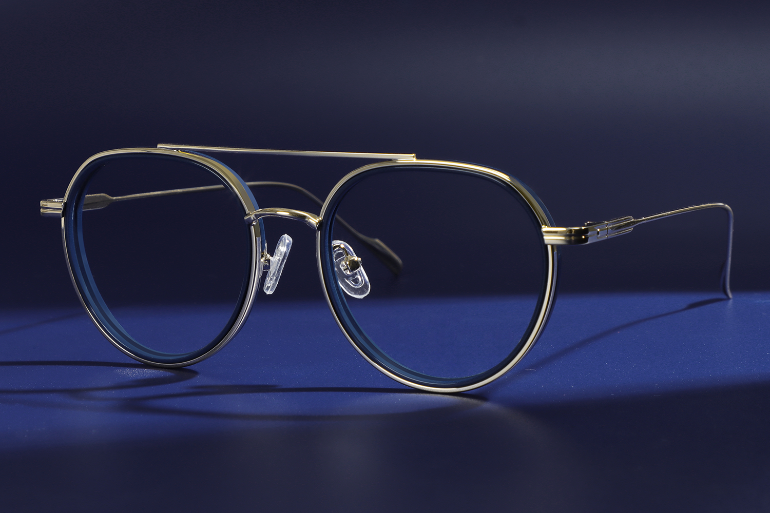 Chico Aviator Blue Eyeglasses | Fytoo Optical