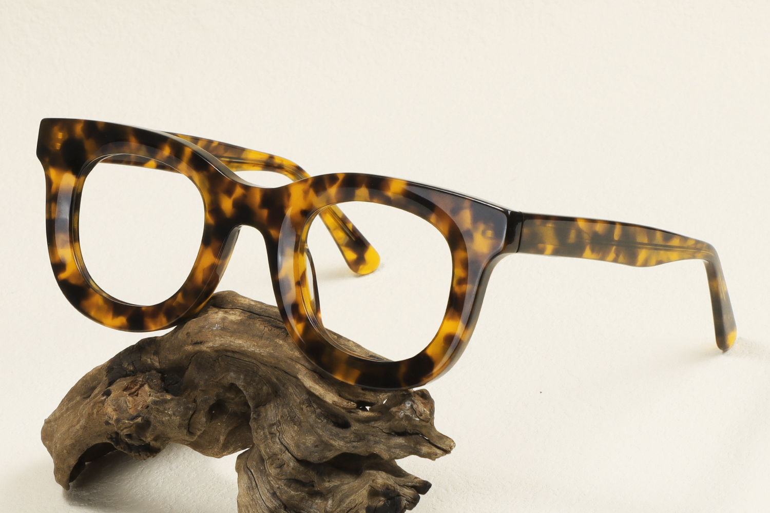Charley Square Tortoiseshell Eyeglasses | Fytoo Optical