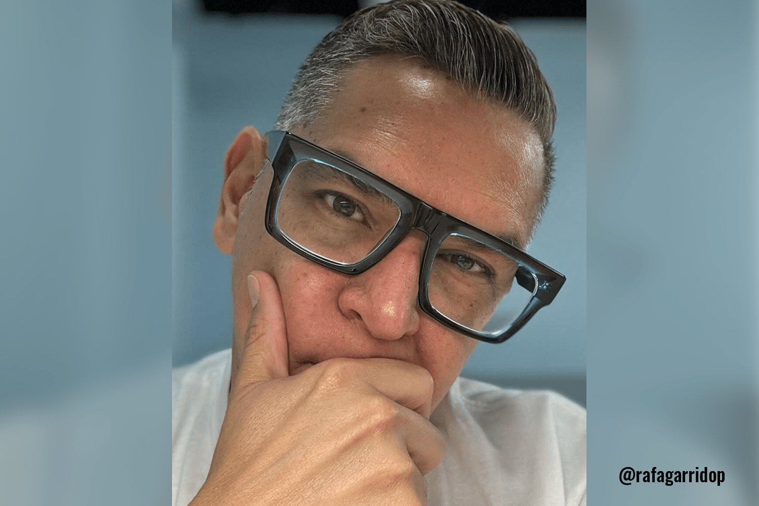 Enzo Rectangle Two-Tone Eyeglasses | Fytoo Optical