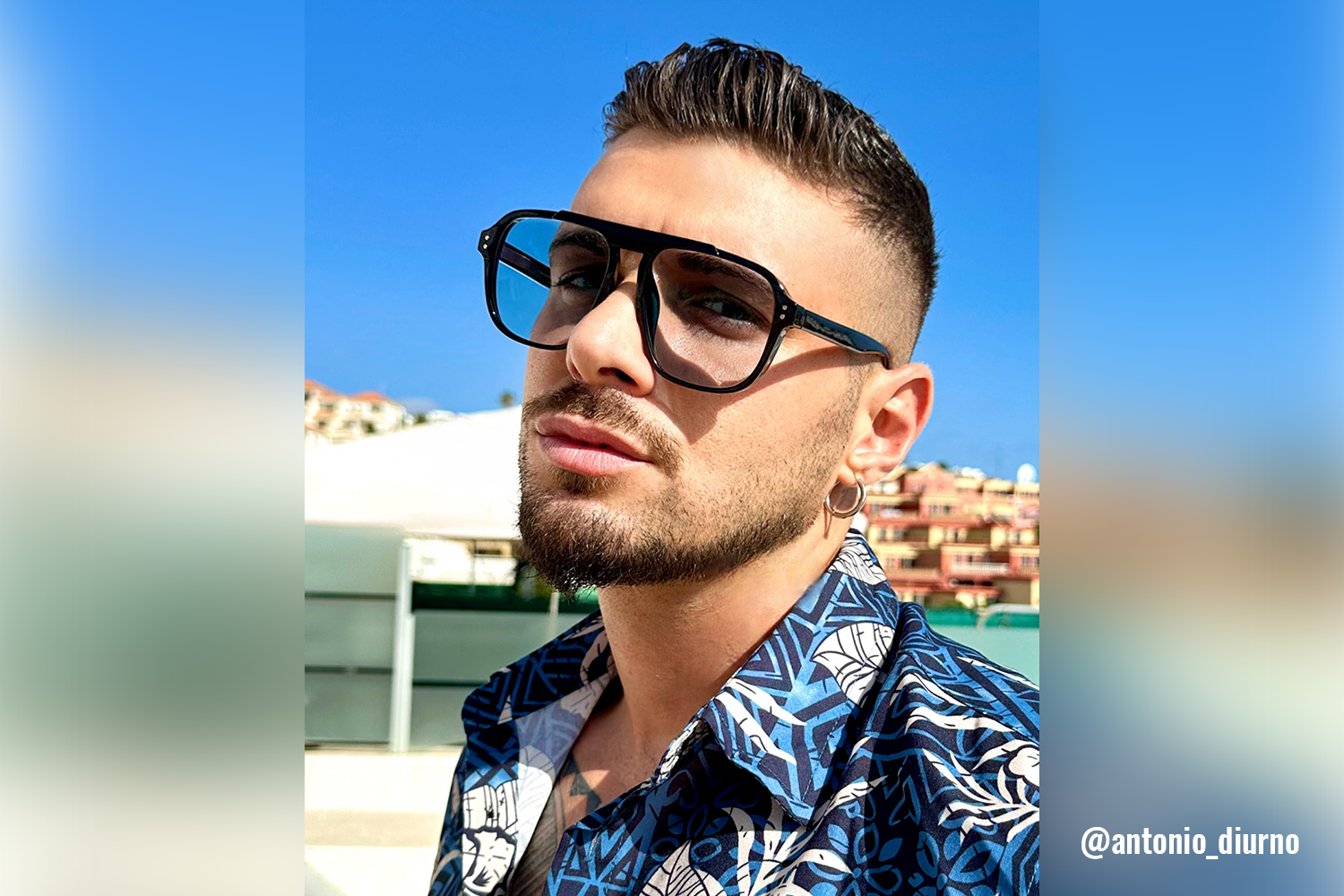 Dillon Aviator Black Eyeglasses | Fytoo Optical