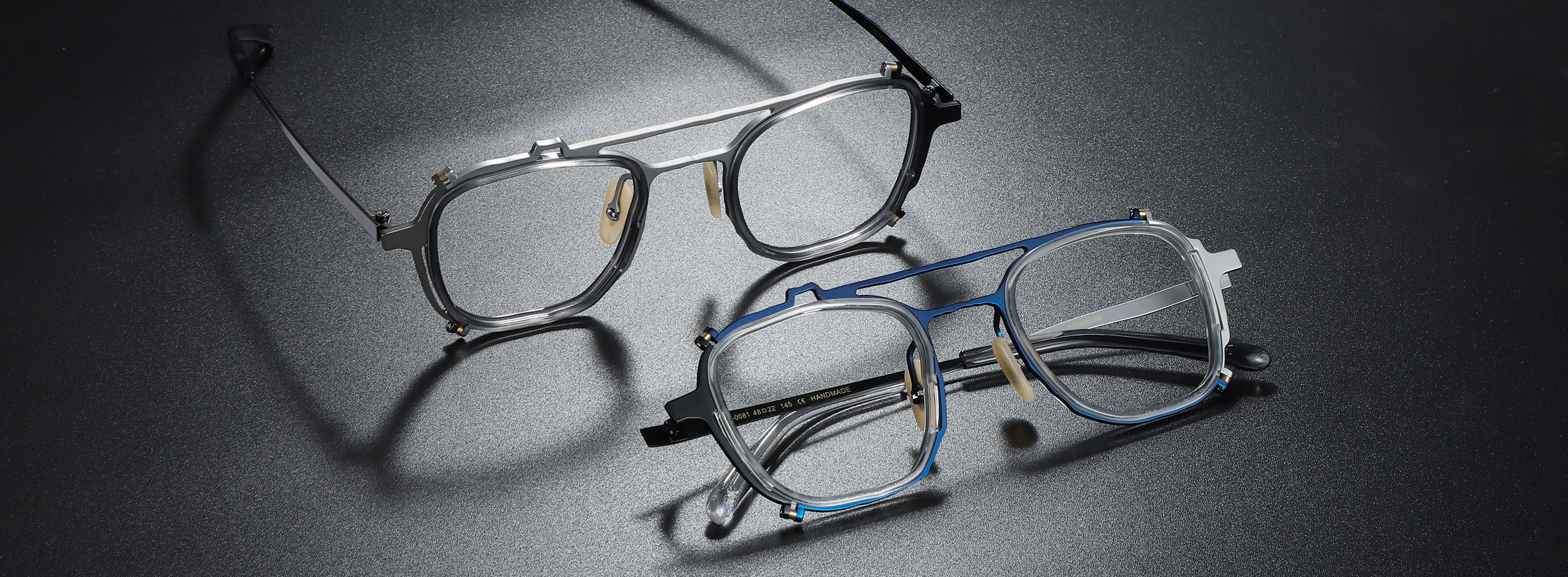 Gladys Geometric Two-Tone Eyeglasses | Fytoo Optical
