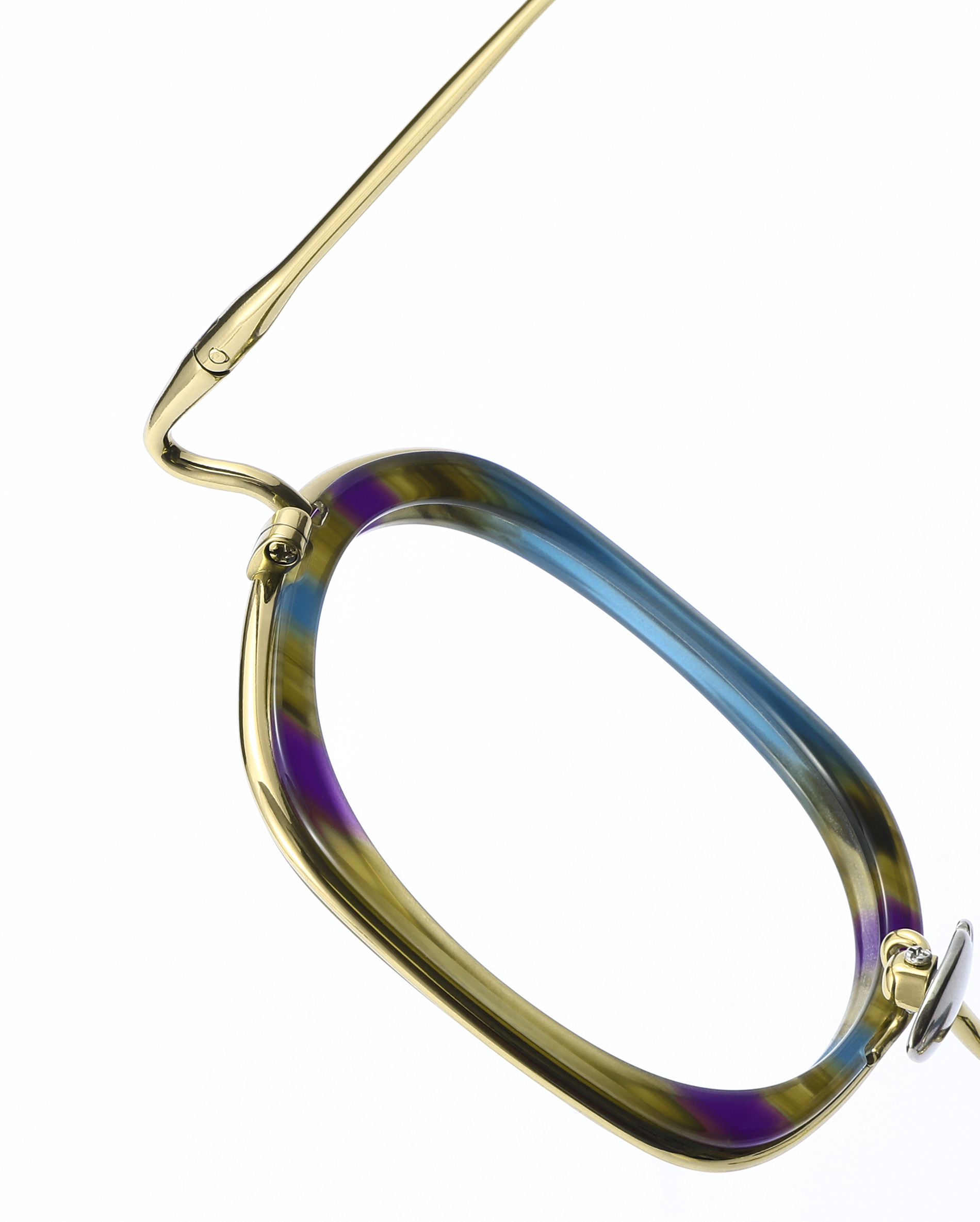 Alaric Square Multicolour Eyeglasses | Fytoo Optical