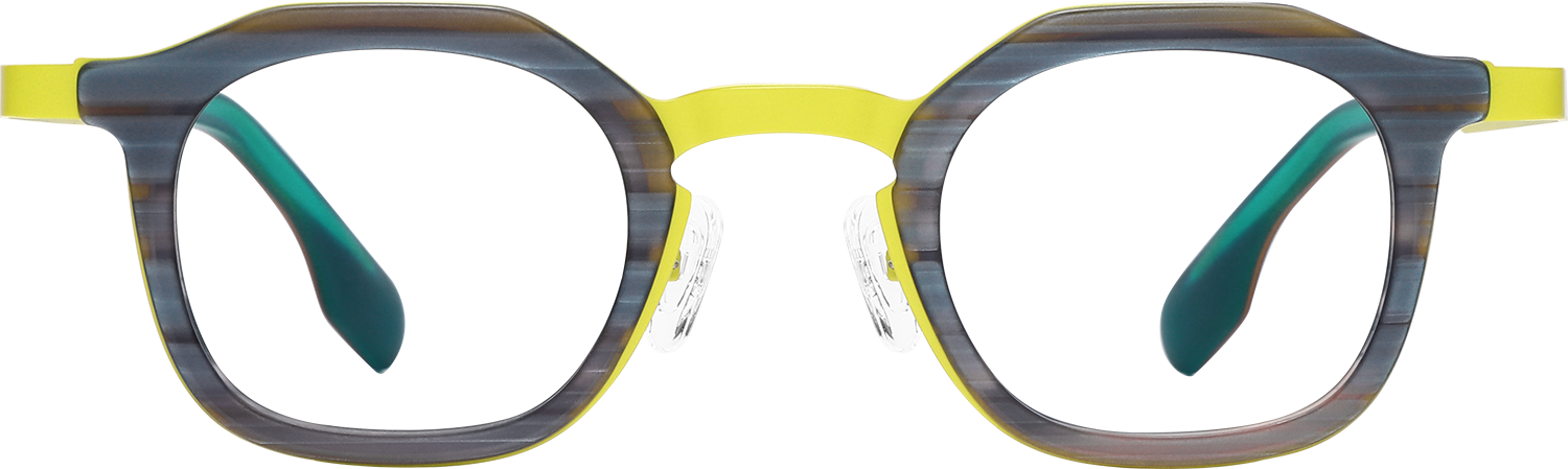 Leocadia Geometric Multicolour Eyeglasses | Fytoo Optical