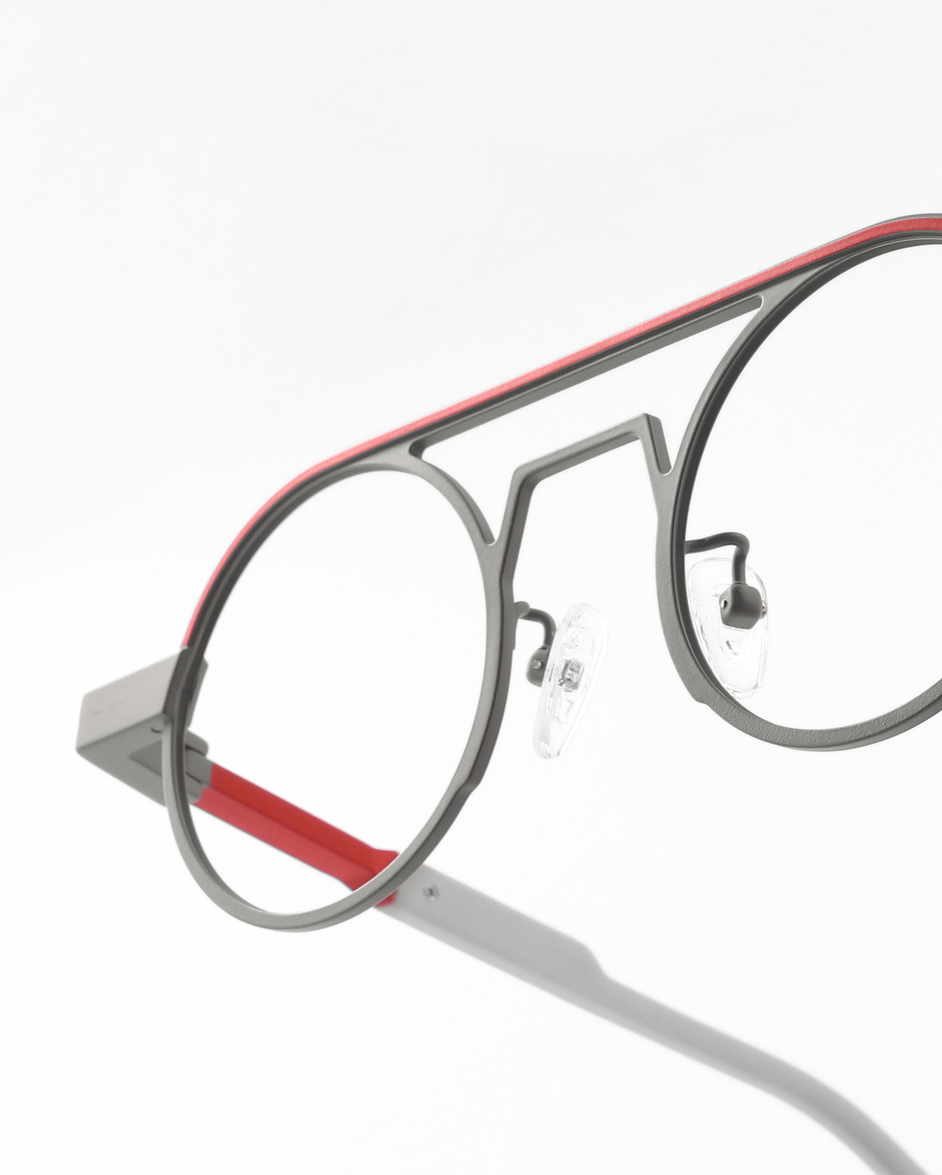 Lilium Aviator Grey Eyeglasses | Fytoo Optical