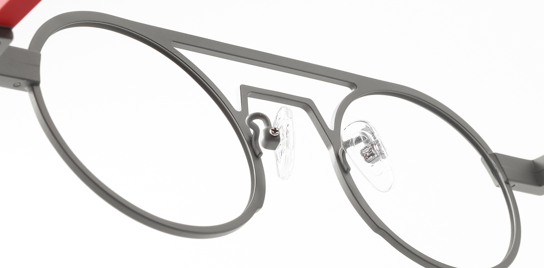 Lilium Aviator Grey Eyeglasses | Fytoo Optical