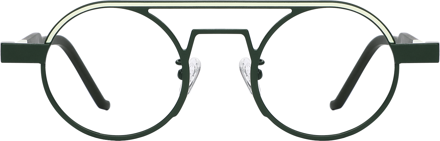 Lilium Aviator Grey Eyeglasses | Fytoo Optical