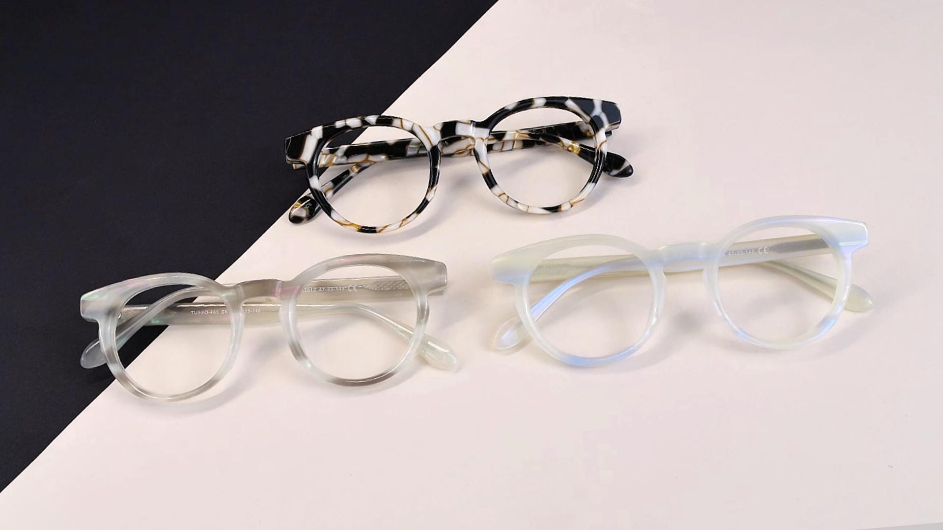 Azarellion Round Two Tone Eyeglasses | Fytoo Optical