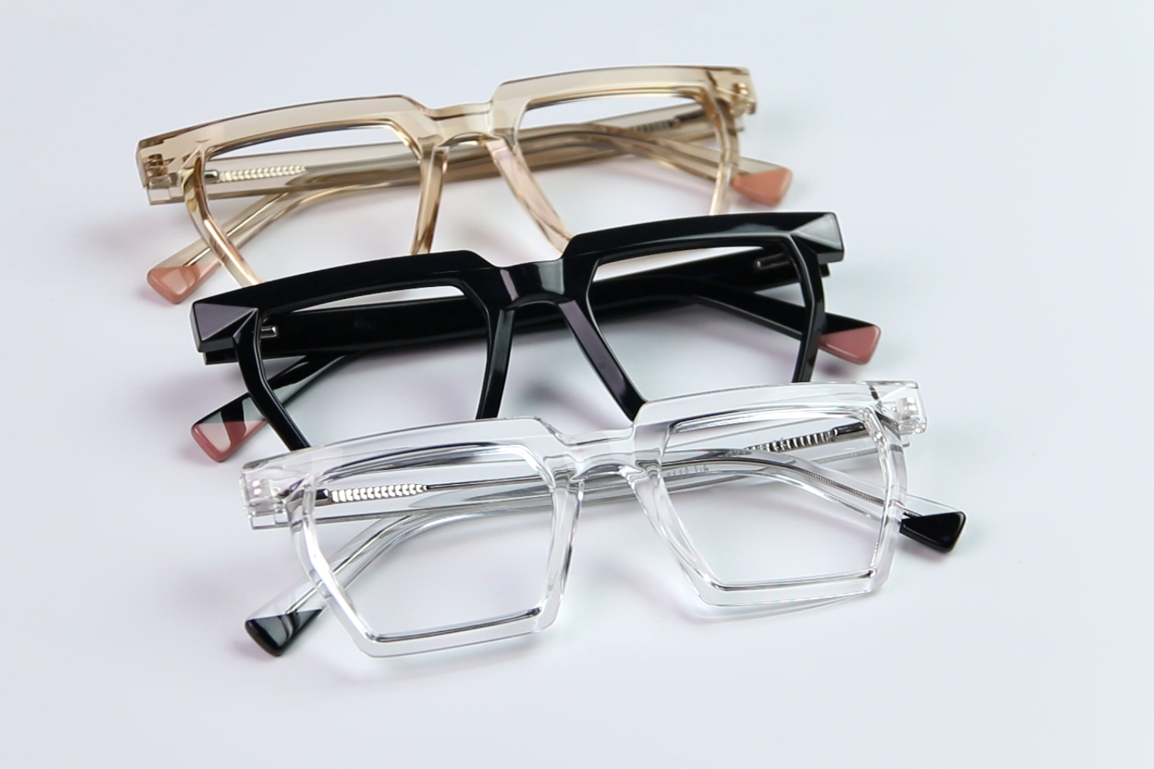 Geometric Frame Eyeglasses | Men's glasses | Fytoo Optical