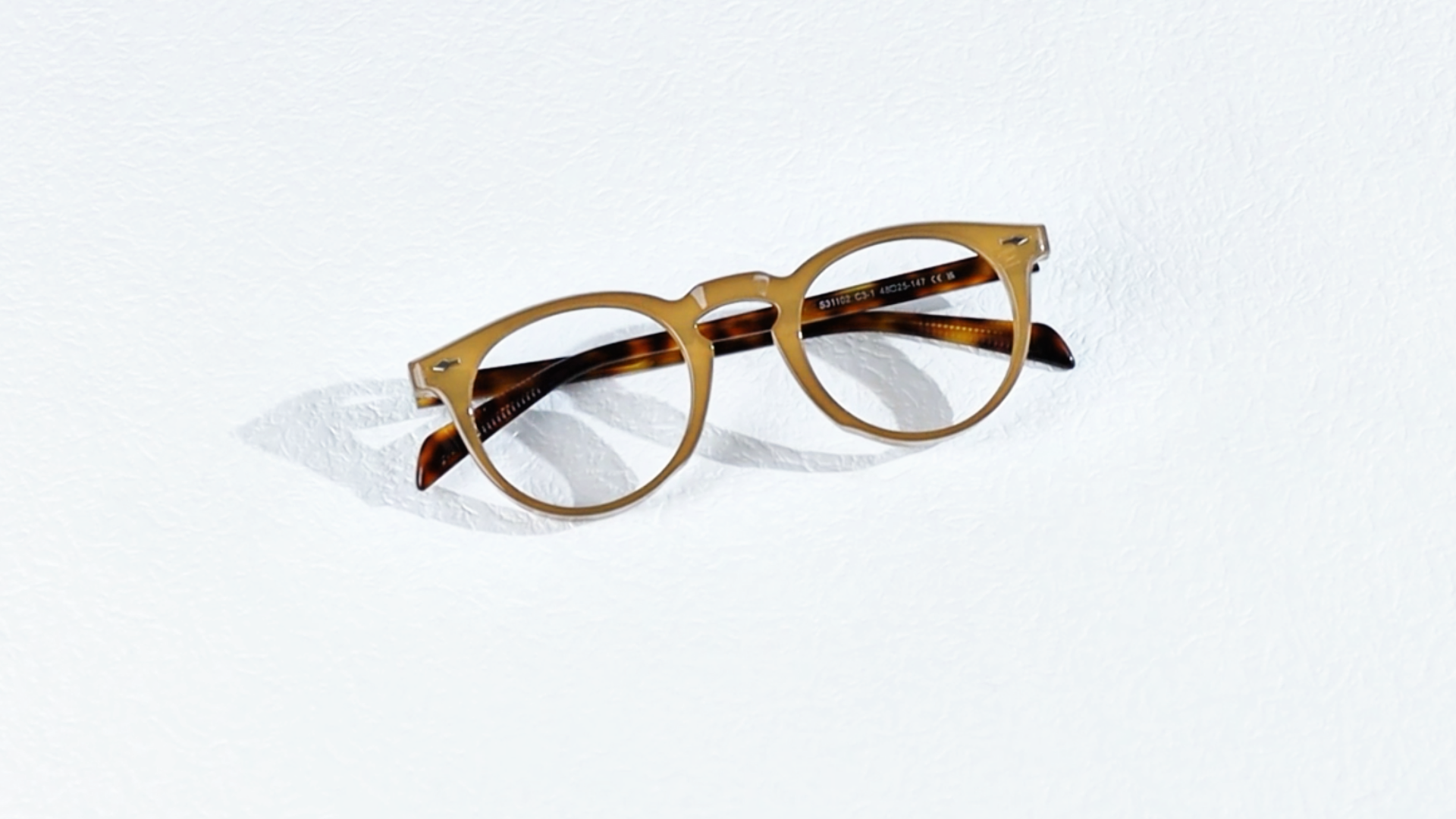 Frankie Round khaki Eyeglasses | Fytoo Optical