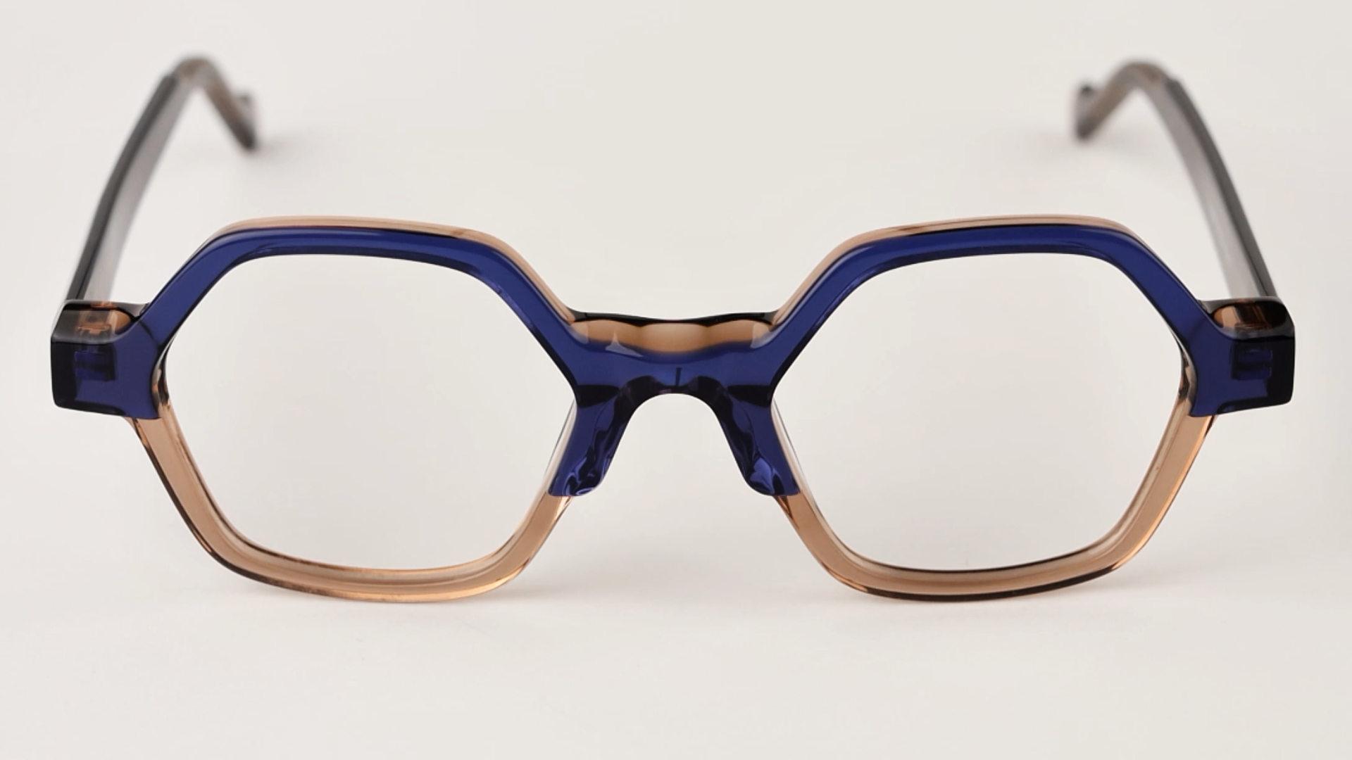 Kitty Geometric Two-Tone Eyeglasses | Fytoo Optical