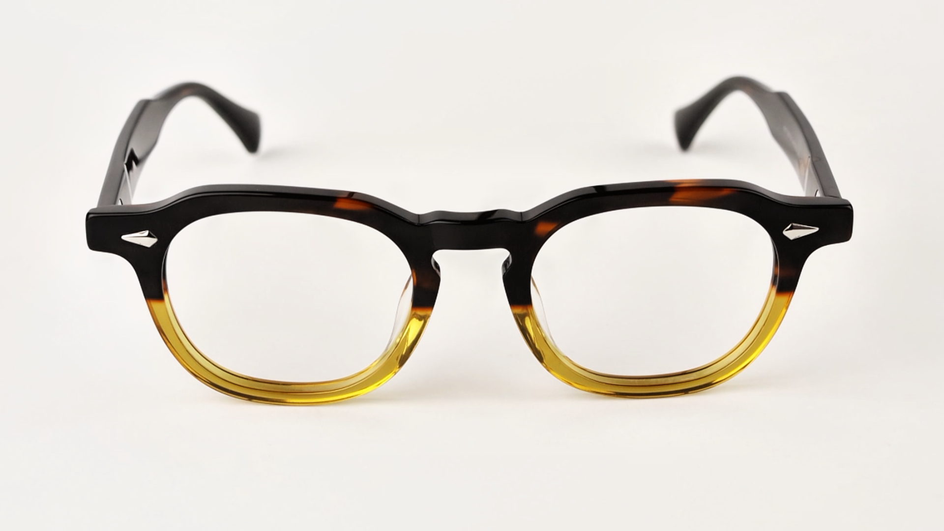 Jerry Rectangle Two-Tone Eyeglasses | Fytoo Oprical