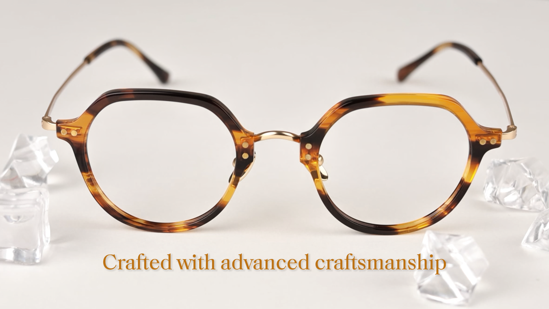 Brett Geometric Tortoiseshell Eyeglasses | Fytoo Optical