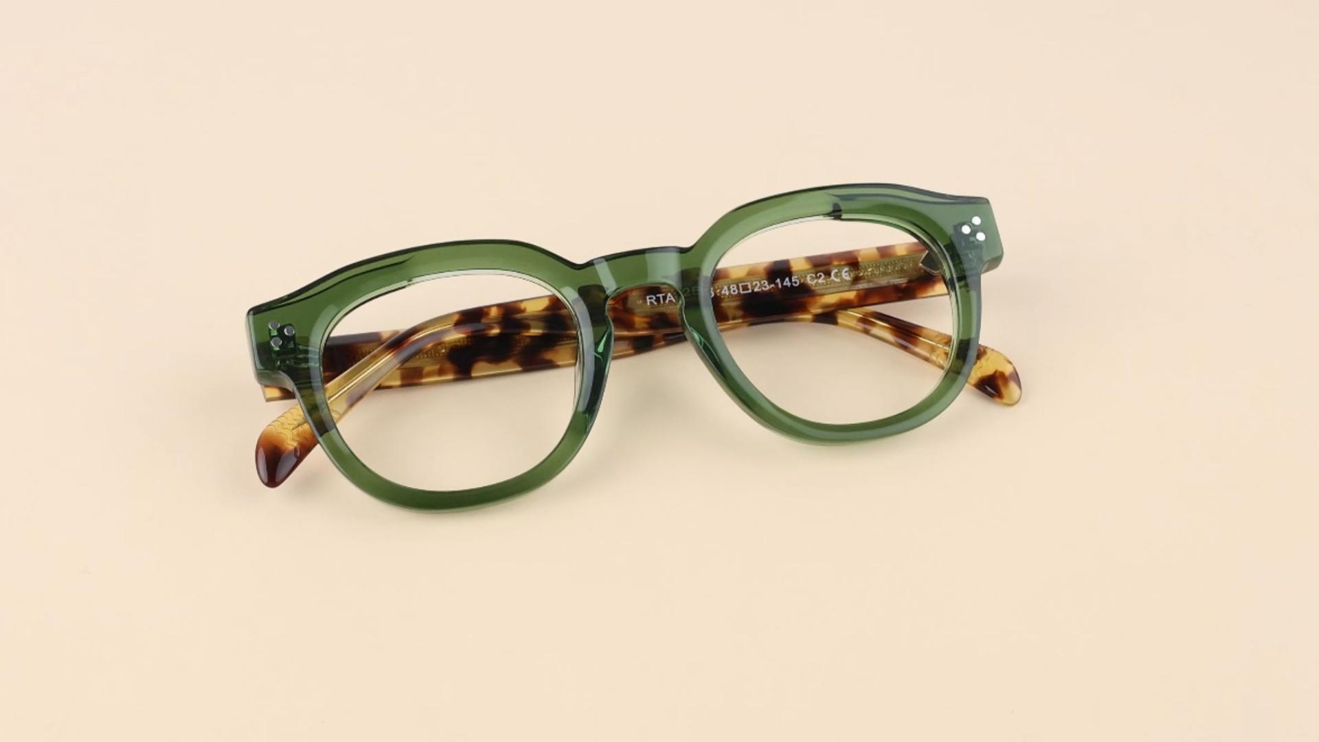 Gwen Square Green Eyeglasses | Fytoo Optical