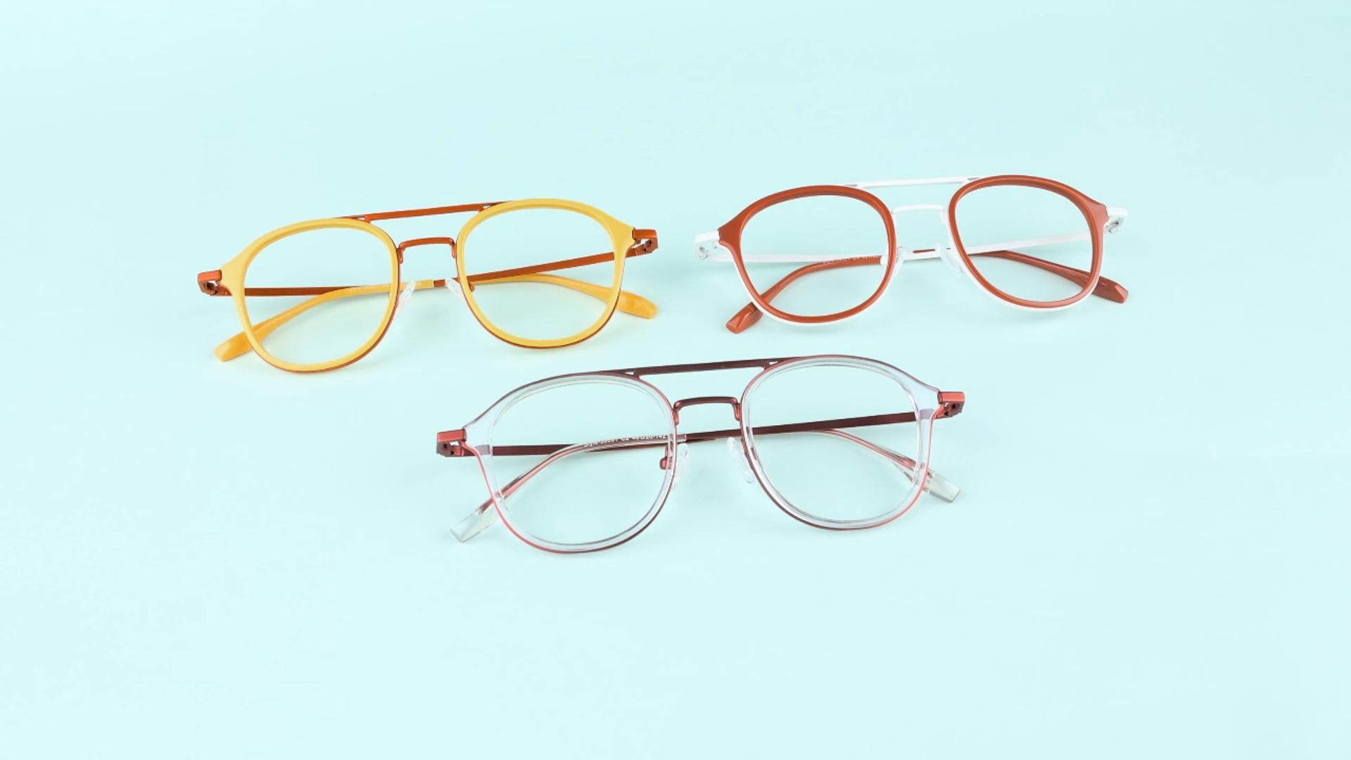 Marina Aviator Red Eyeglasses | Fytoo Optical