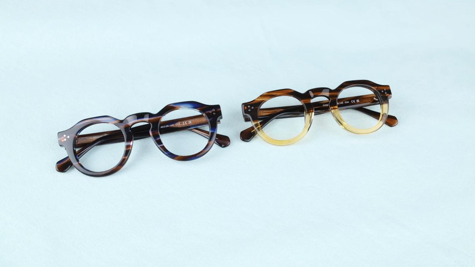 Tricia Geometric Two-tone Eyeglasses | Fytoo Optical