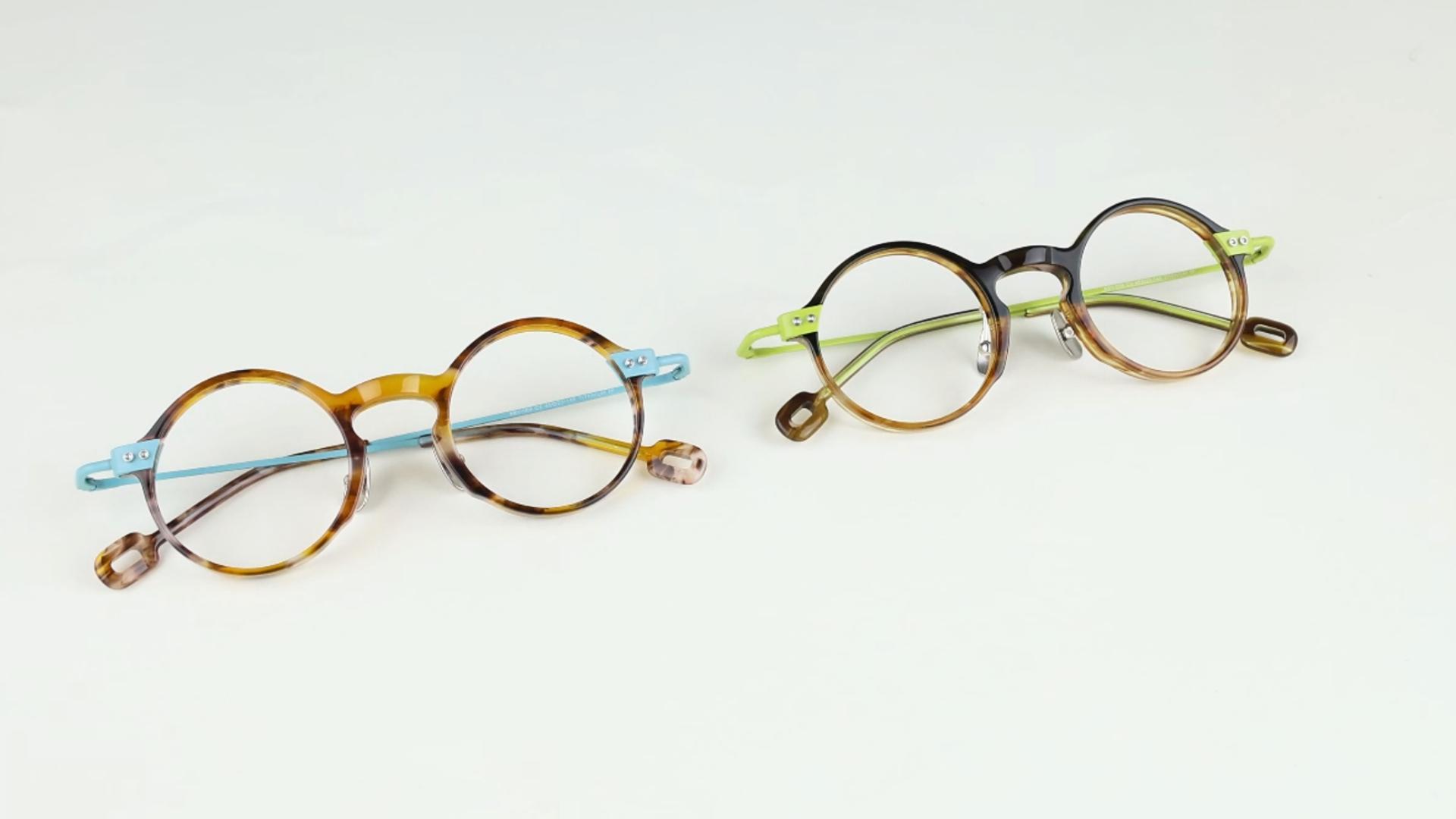 Imogen Round Tortoiseshell Eyeglasses | Fytoo Optical