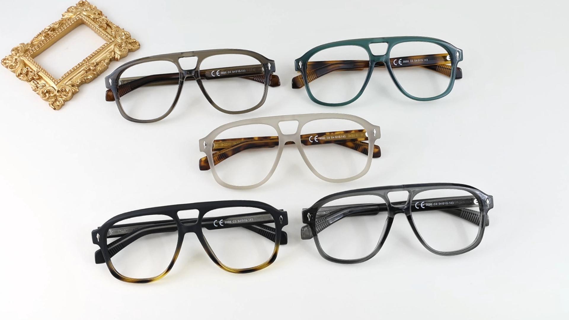 Cyrenatheon Aviator Two Tone Eyeglasses | Fytoo Optical