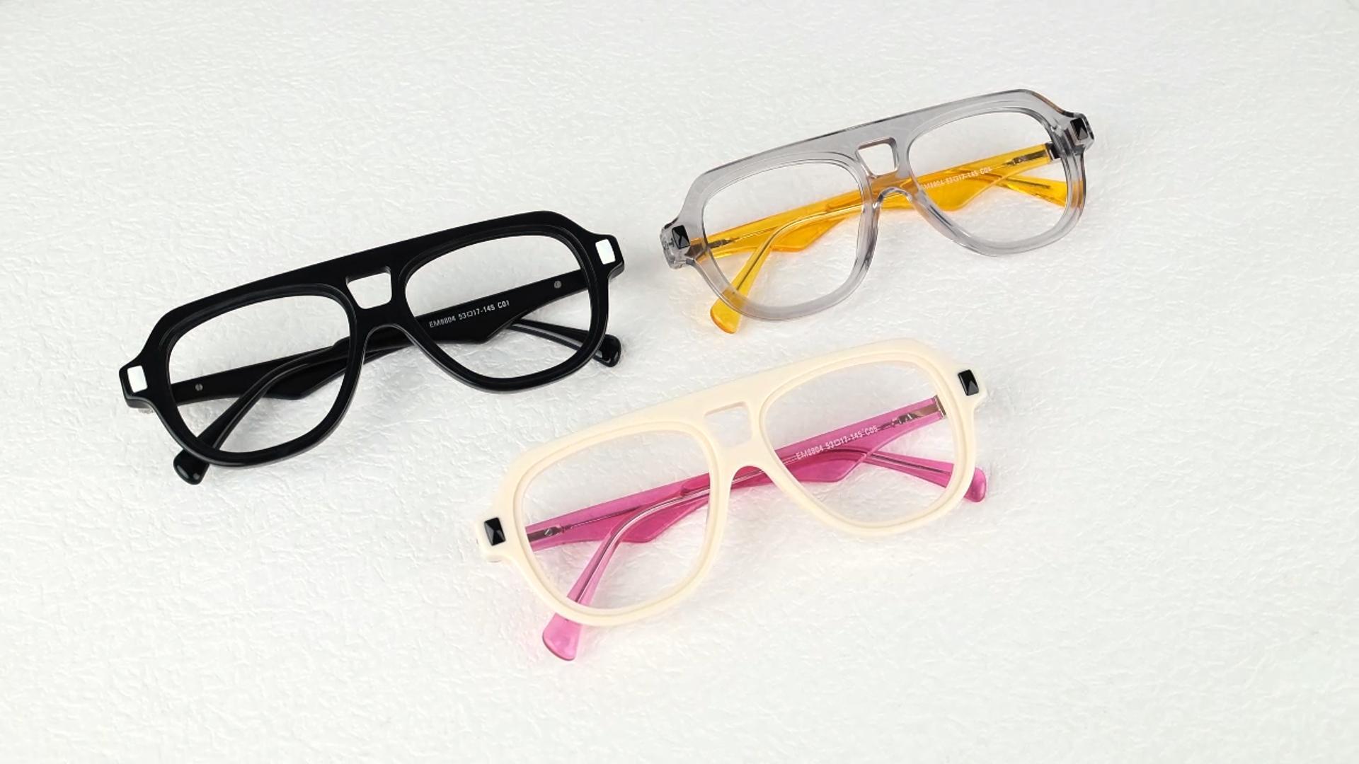 Selene Aviator Grey Eyeglasses | Fytoo Optical