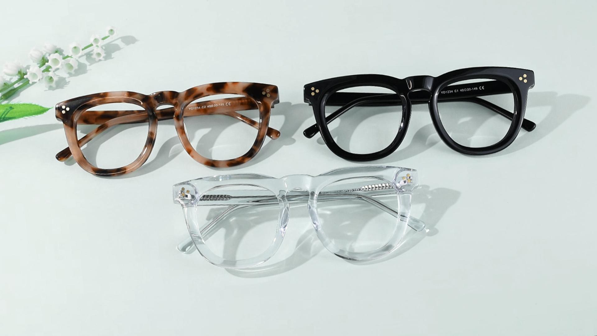 Luminara Round Transparent Eyeglasses | Fytoo Optical
