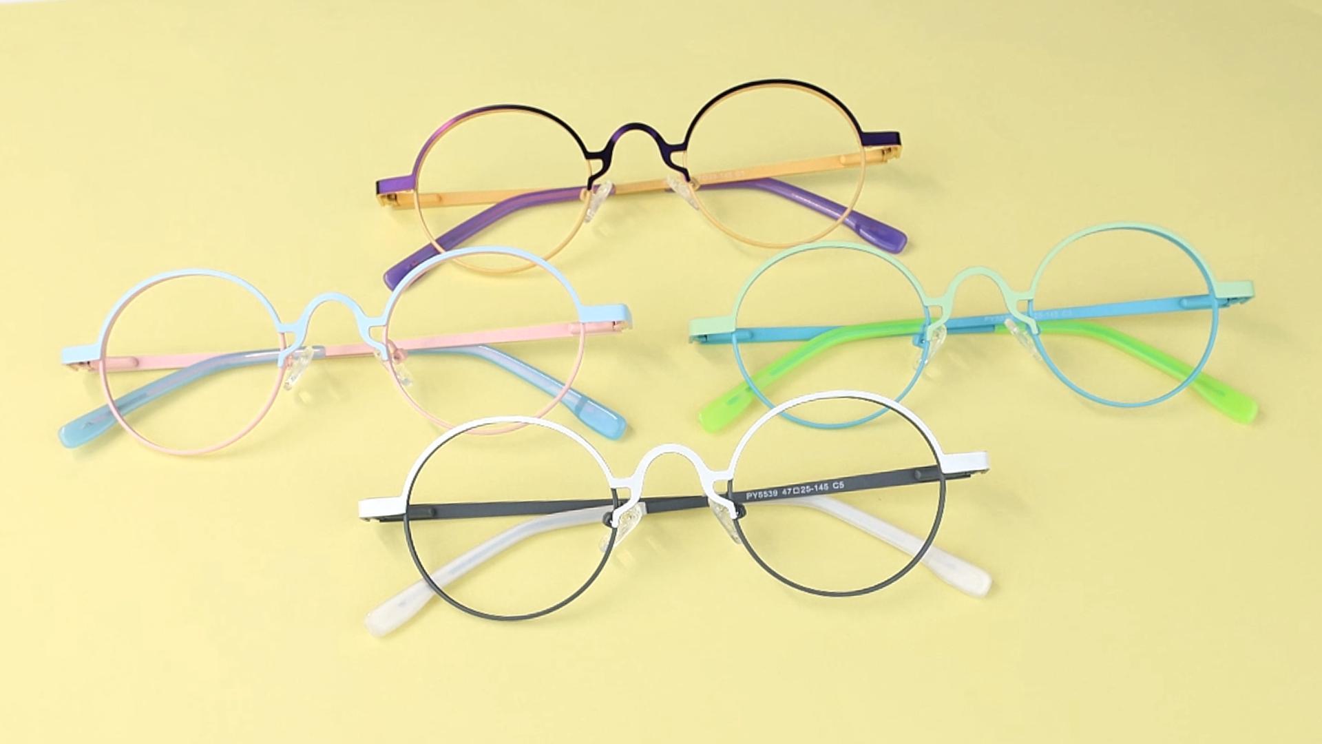 Thalassi Round Two Tone Eyeglasses | Fytoo Optical