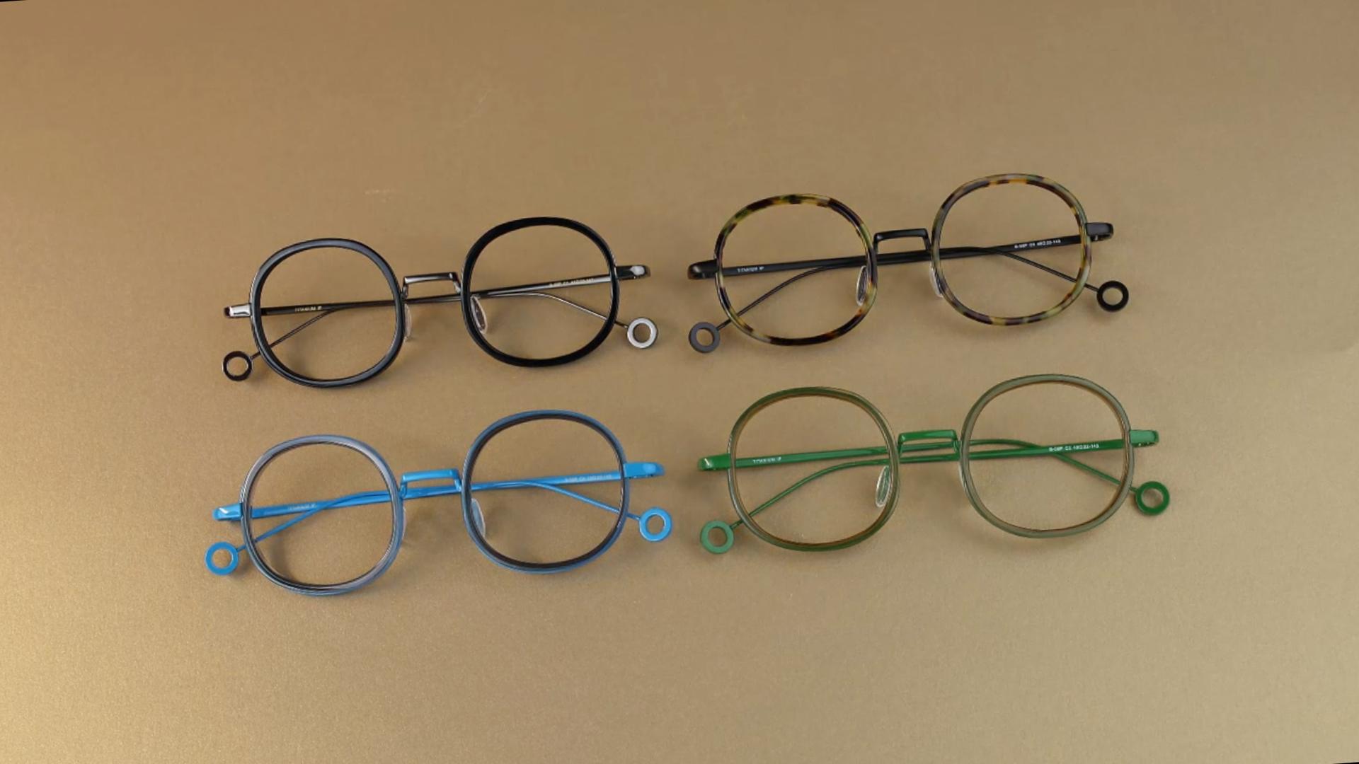 Briar Round Green Eyeglasses | Fytoo Optical