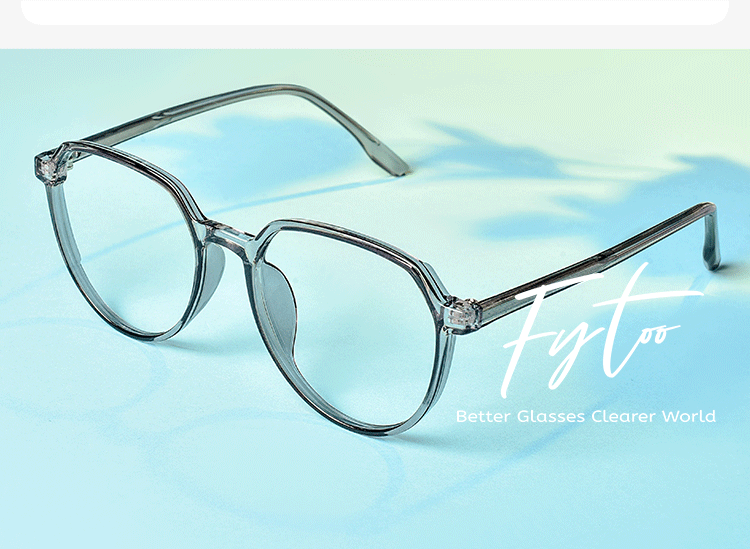 TR90 Geometric Full Frame Glasses | Fytoo Optical