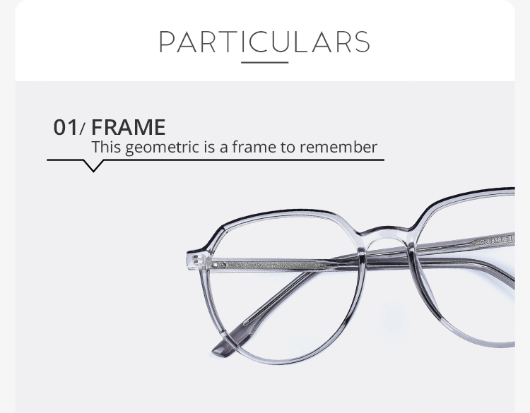 TR90 Geometric Full Frame Glasses | Fytoo Optical