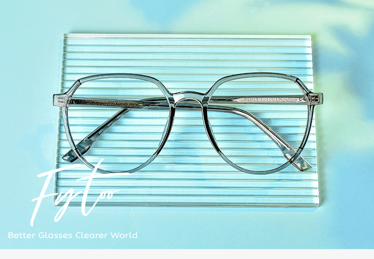 TR90 Geometric Full Frame Glasses | Fytoo Optical