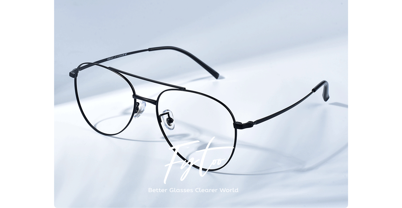 Aviator Glasses Frames Vintage Retro Glasses | Fytoo Optical