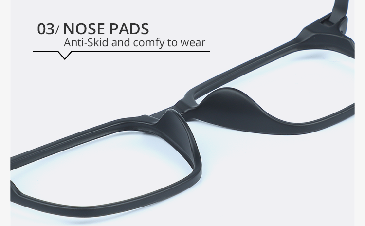 TR90 Full Frame Rectangle Eyeglasses | Fytoo Optical