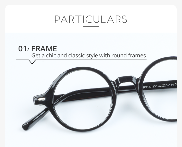 Round Full Frame Eyeglasses For Men & Women | Fytoo Optical